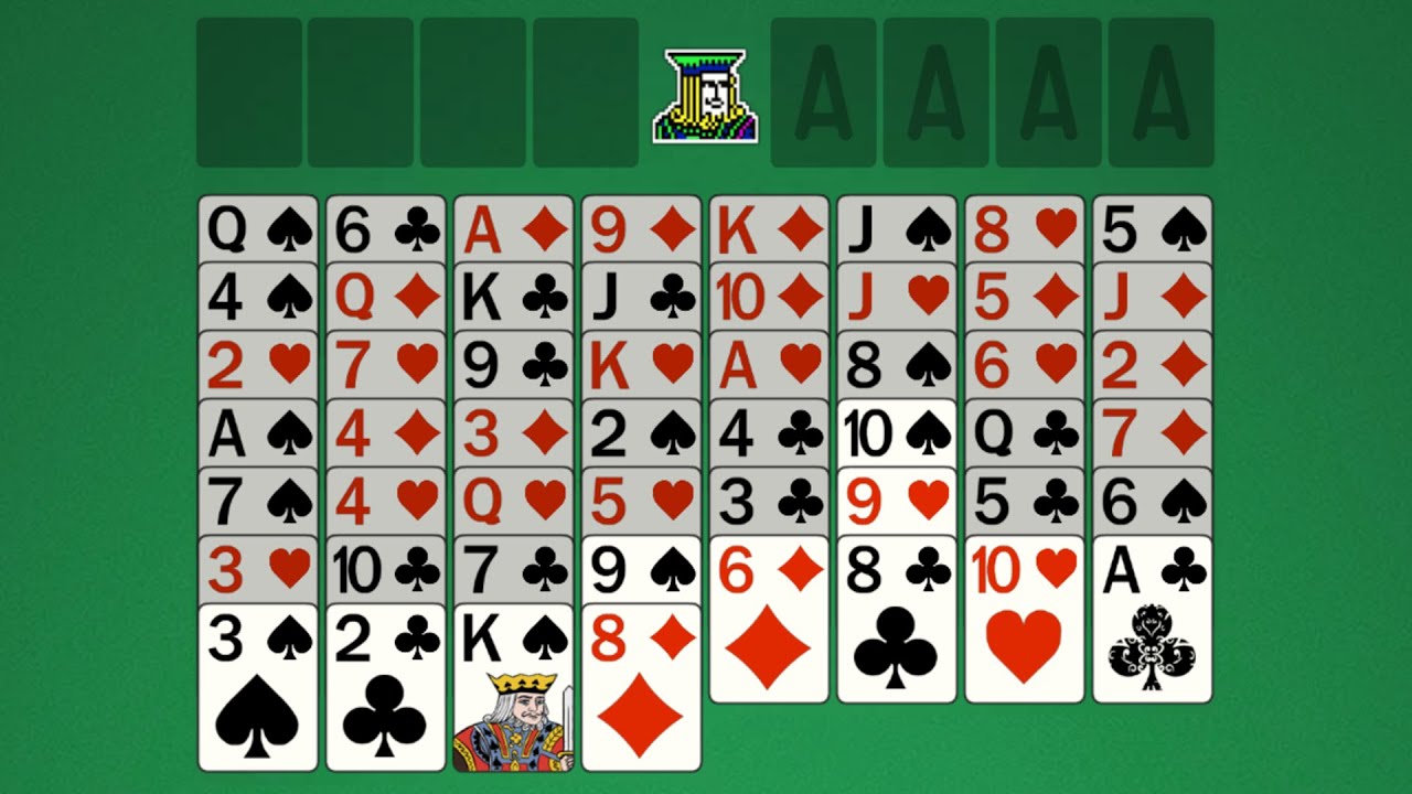 FreeCell Solitaire — Classic FreeCell solitaire card game with online ...