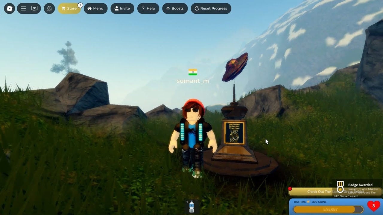 How to get the 'You Found The UFO Statue' badge in Expedition Rubasa ...