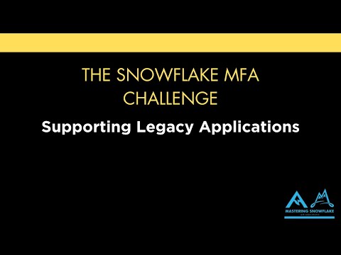Snowflake's MFA Changes | Make sure you watch this before you lose ...