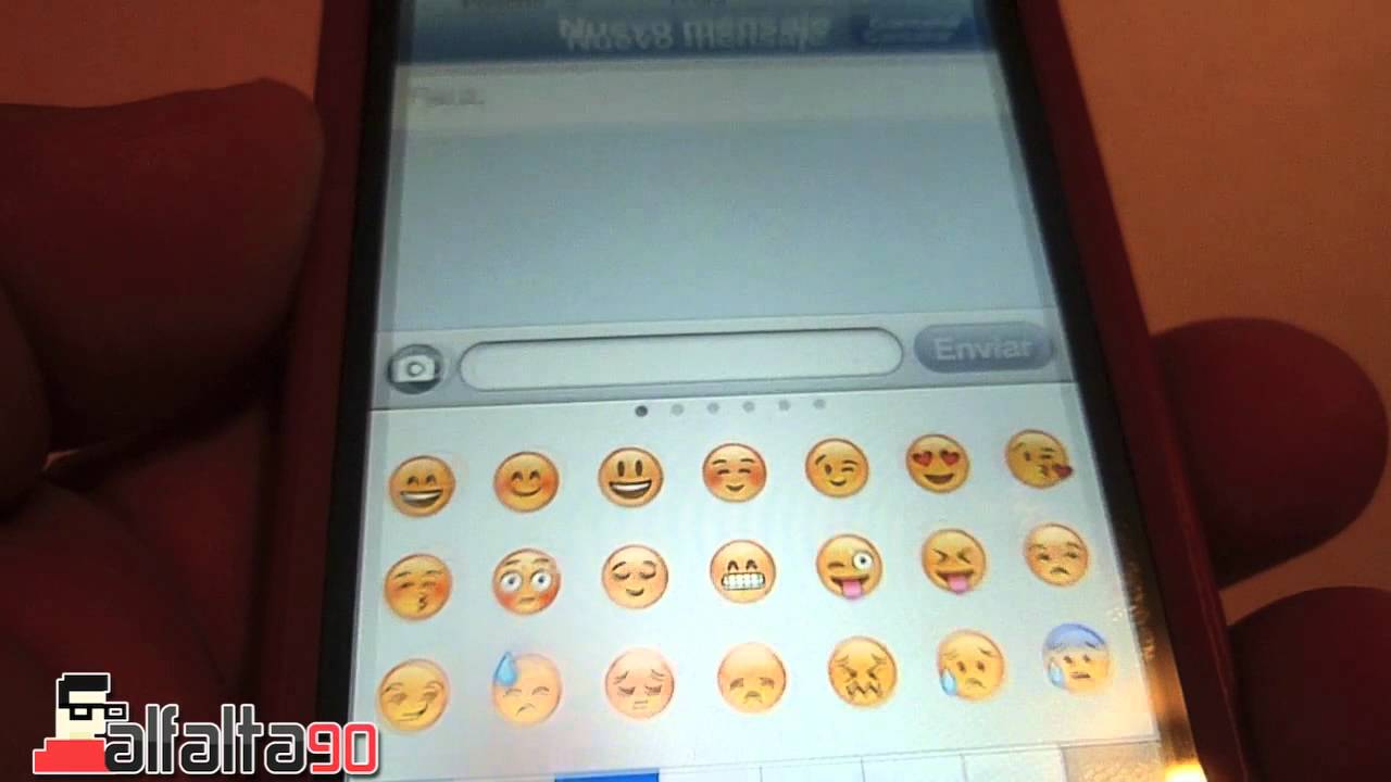 Emoji Usar emoticons en el iphone 4/4s y ipod touch sin necesidad de ...