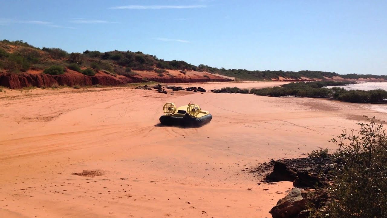 Hovercraft Tour @ Broome in WA - YouTube