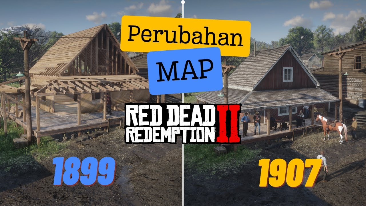 8 Detail EVOLUSI Tempat DI RDR2 yang jarang diketahui 🤯 - YouTube