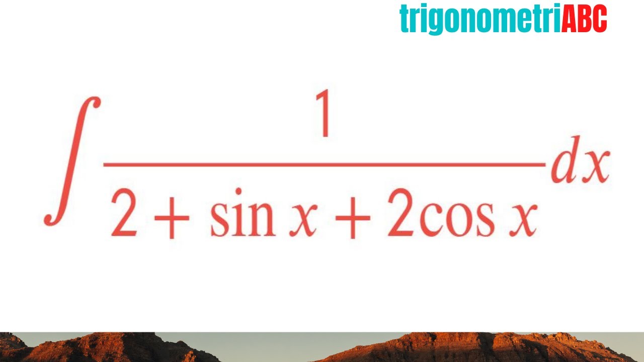 COMO RESOLVER LA INTEGRAL DE 1 2 senx 2cosx dx YouTube como-resolver-la-integral-de-1-2-senx-2cosx-dx-youtube