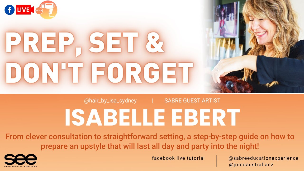 Prep, Set and Don't Forget with Isabelle Ebert - YouTube
