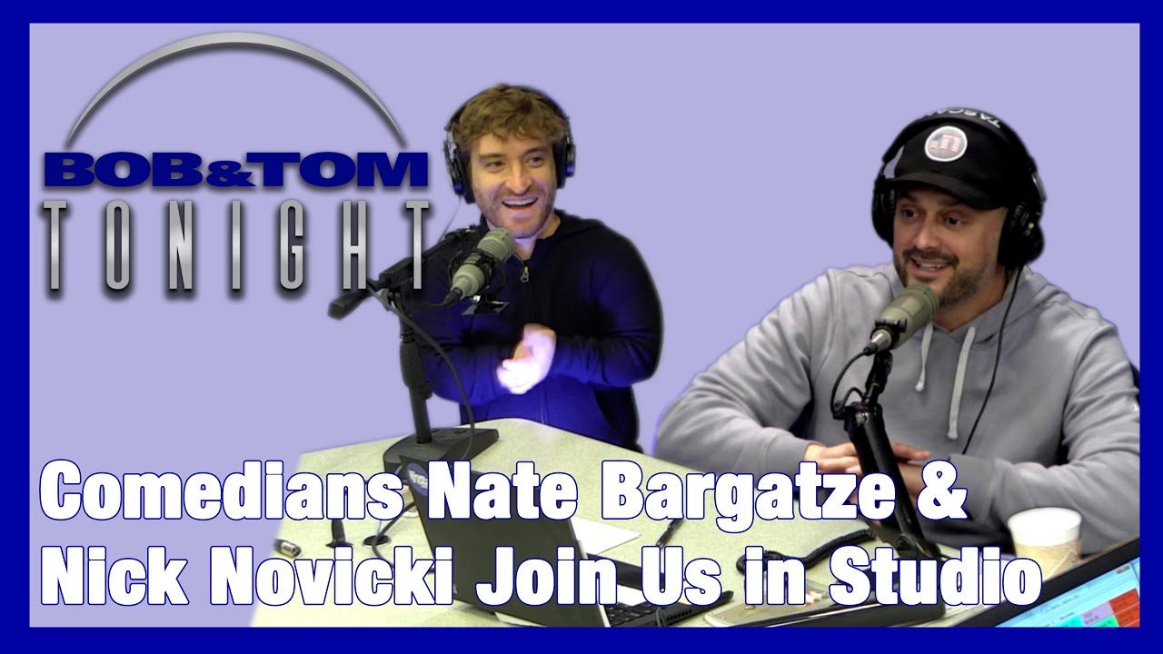 Comedians Nate Bargatze and Nic Novicki Join Us In Studio - YouTube