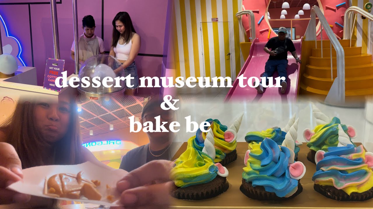 DESSERT MUSEUM TOUR & BAKEBE VLOG | Frynn Willow - YouTube