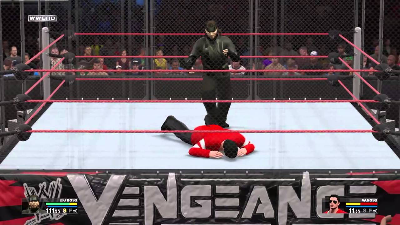 Solid snake v.s.?????? (WWE 2k15) - YouTube