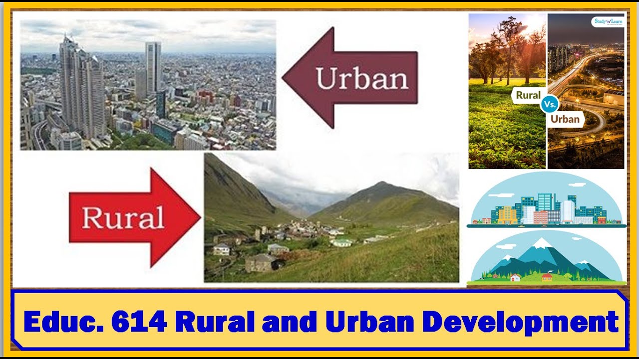Educ. 614 Rural and Urban Development - YouTube