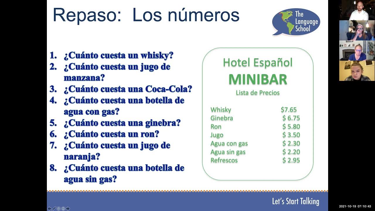 Spanish Foundations 1 Lesson 9 Parte 2 2021 - YouTube