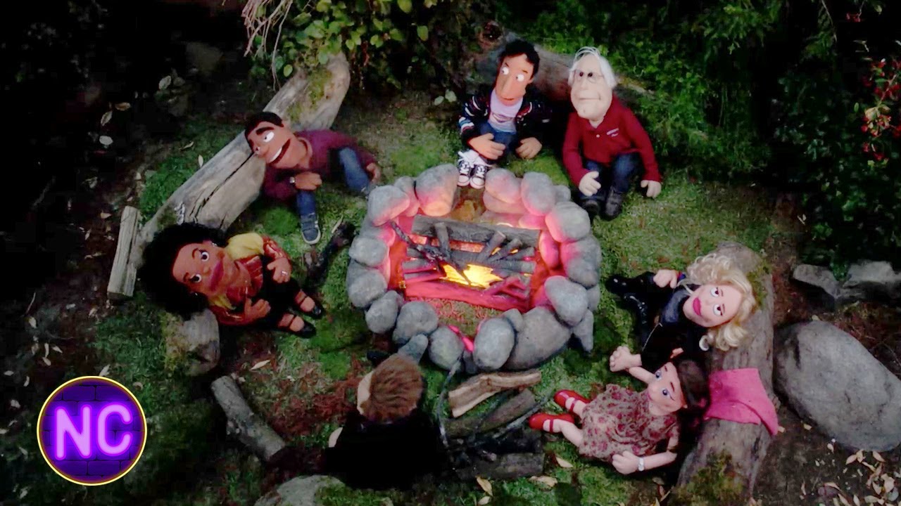 The Puppet Campfire | Community Season 4 Episode 13 - YouTube