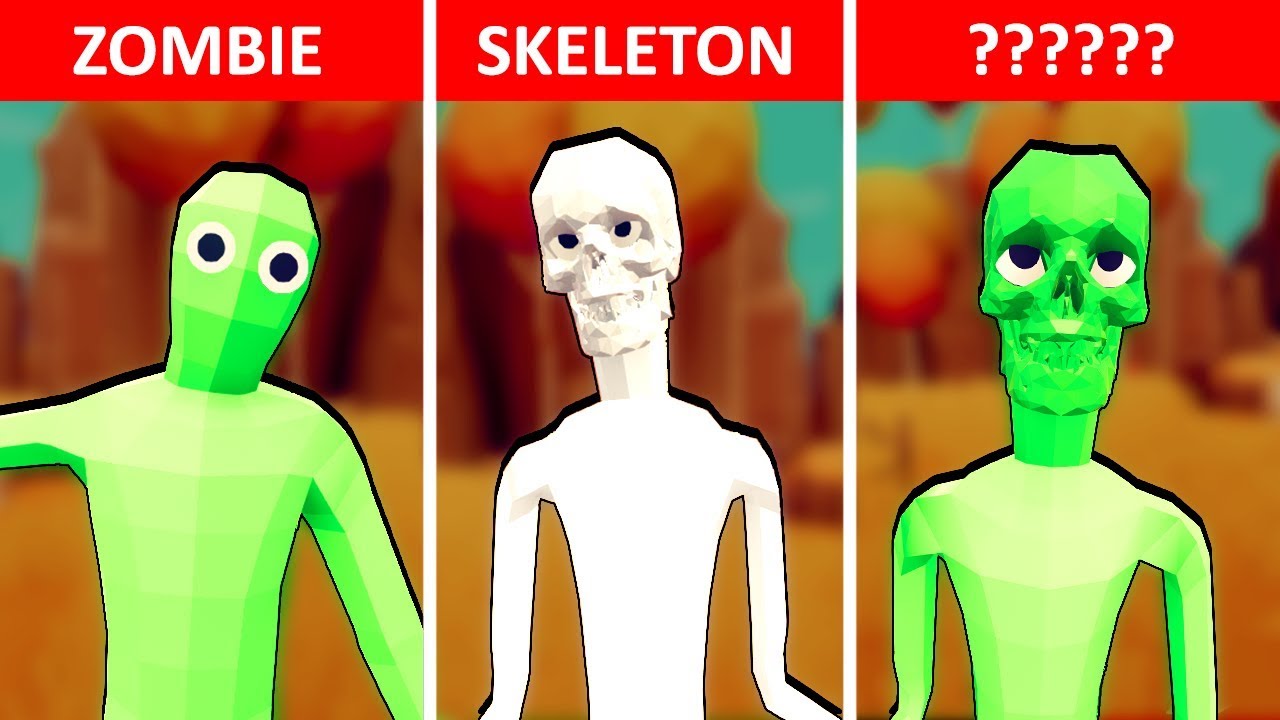 Skeleton King's Army vs Zombies - TABS Story - Totally Accurate Battle ...