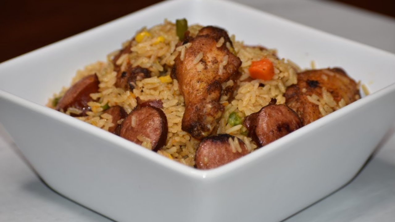 How to make Liberian Fried Rice | Fry Rice Liberian Style #friedrice # ...
