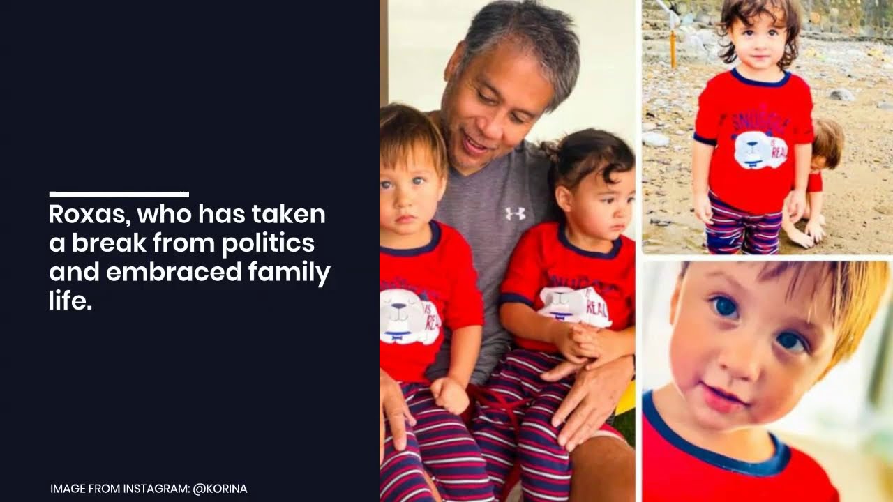 Daddy duties: Mar Roxas reads a book to kids, climbs a tree - YouTube