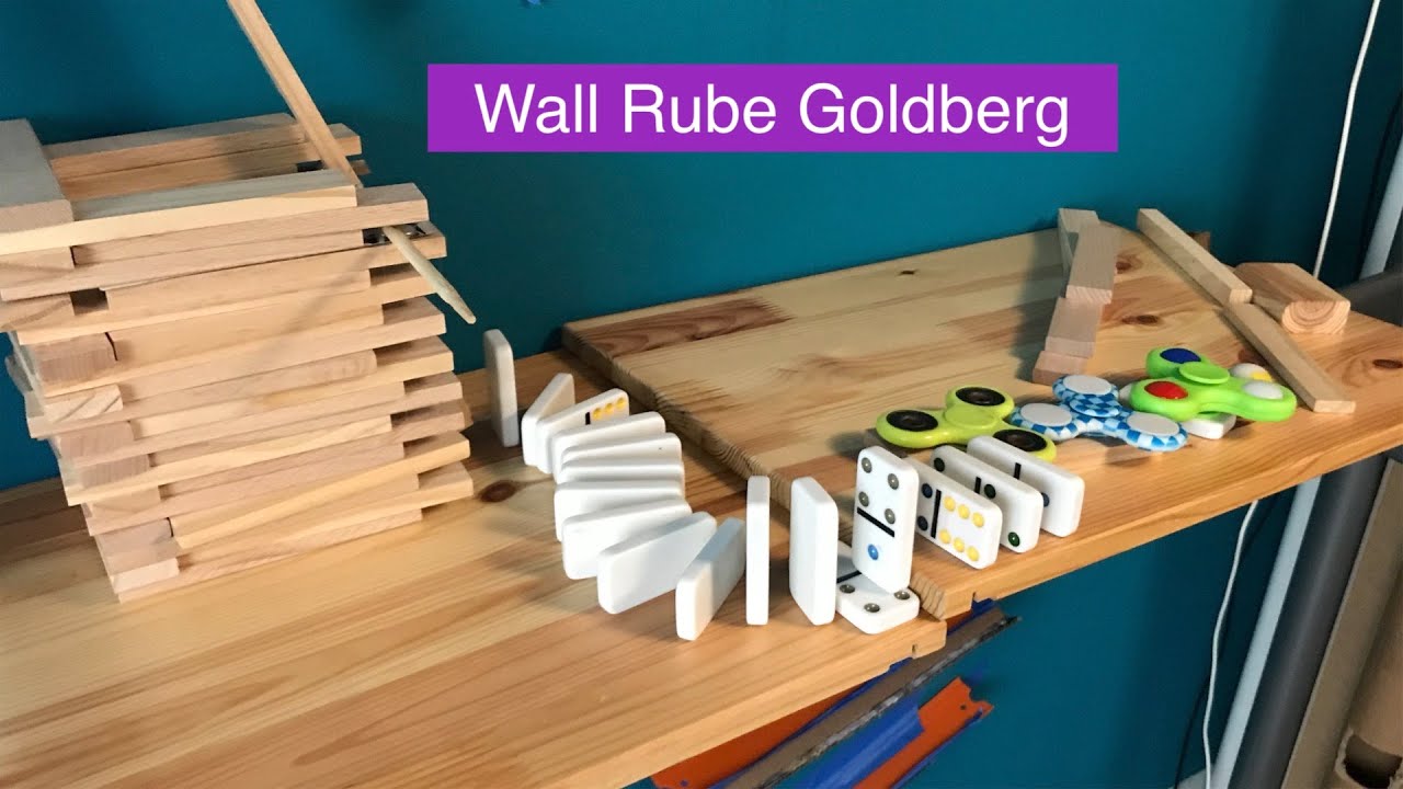 Wall Rube Goldberg | Rube Goldberg #6 - YouTube