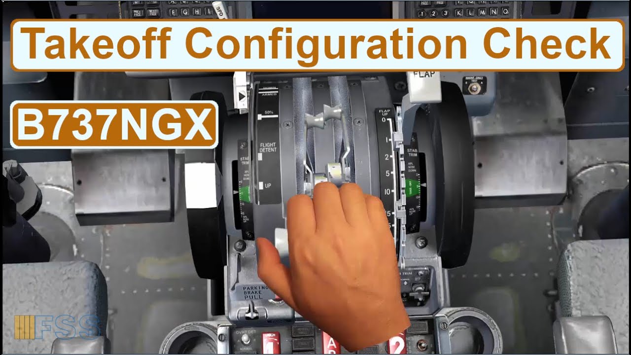 Microsoft Flight Simulator Boeing 737 Takeoff Configuration Tips And ...