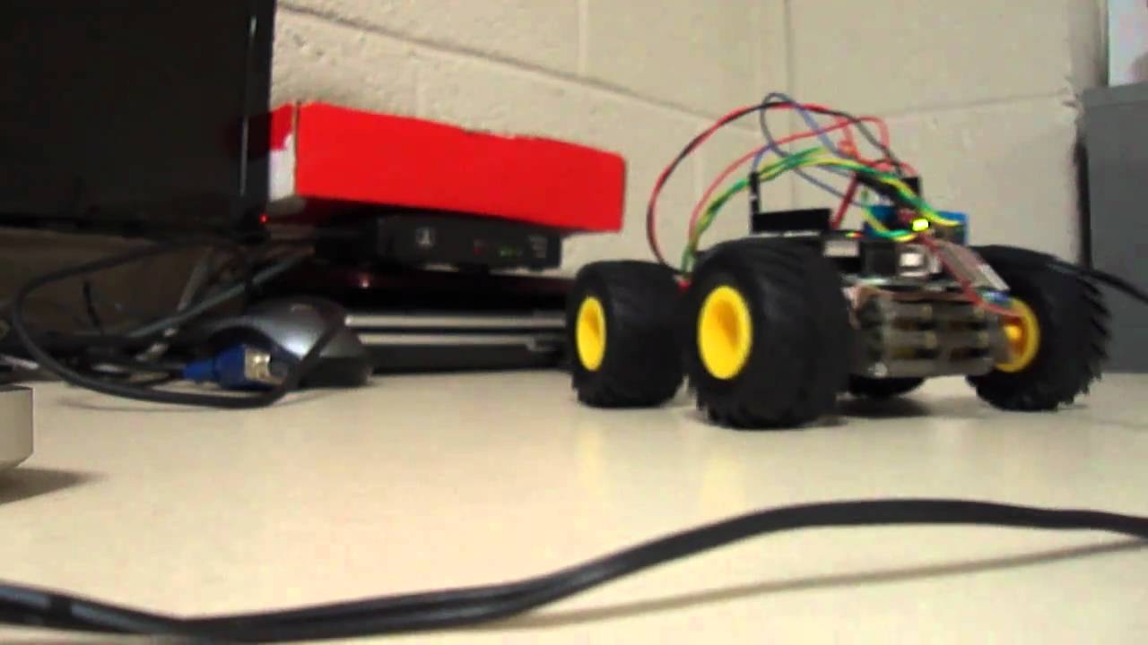 Android/Arduino Car with Cardboard Chassis - YouTube