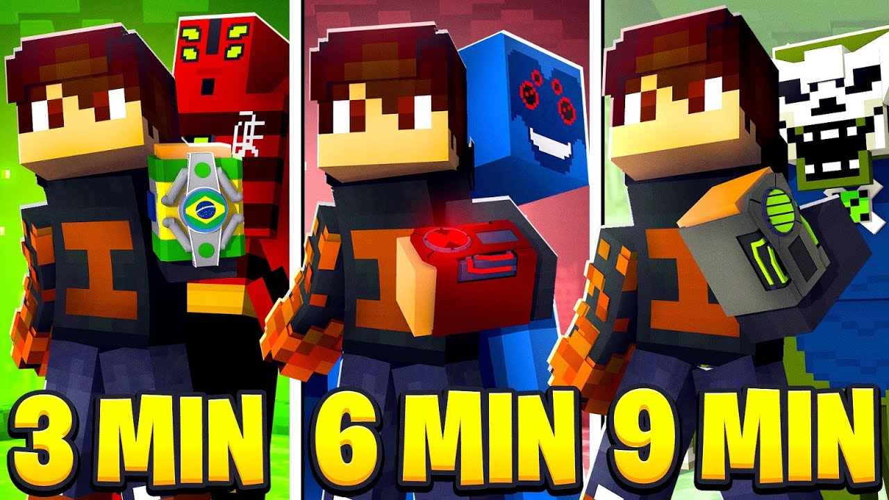 A Cada 3 Minutos FICAMOS MAIS FORTES no MUNDO DE BEN 10 ALTER no ...