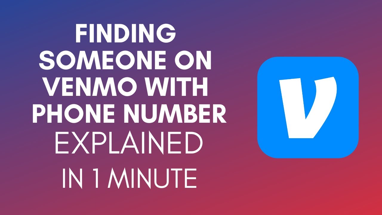 How To Find Someone On Venmo With Phone Number? (2024) - YouTube