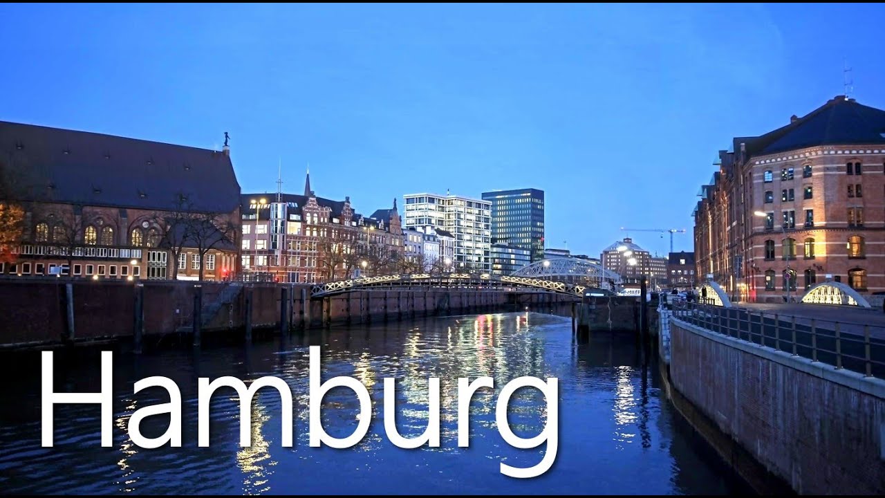 Hamburg in 6K Ultra HD | Shot with a CCTV security camera (fixed lens ...