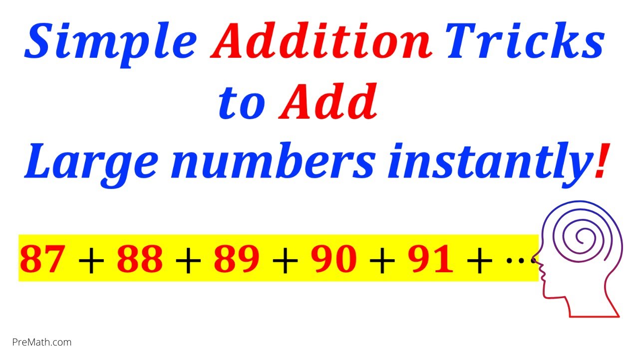 Learn how to Add Consecutive Numbers fast! | (Easy Hacks) | #math # ...