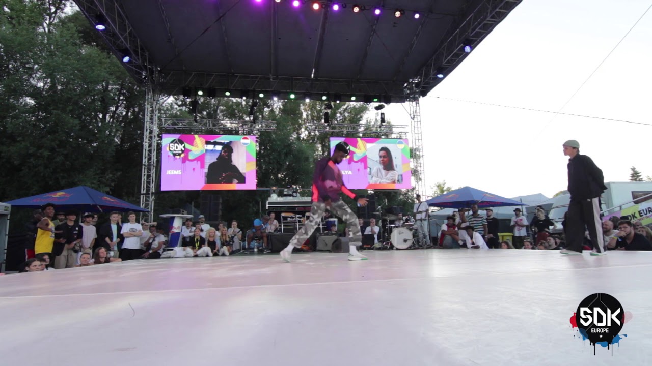 SDK Europe 2019 / HIP HOP battle TOP 8 I. - YouTube