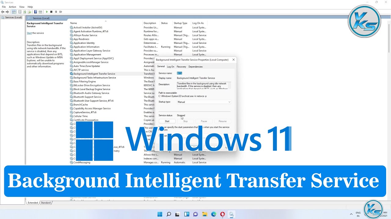 Background Intelligent Transfer Service Consume Too Much Data - YouTube
