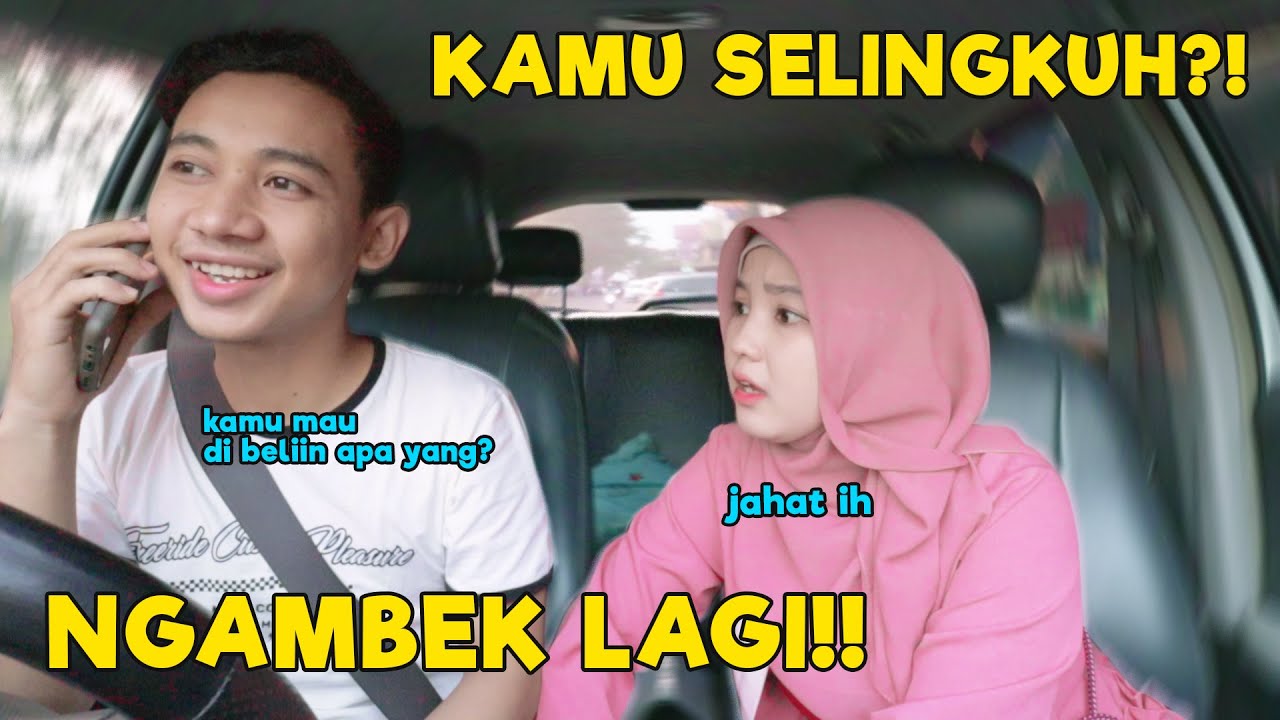 PRANK!!! TELPONAN SAMA CEWE LAIN DEPAN PACAR, SAMPE NGAMBEK - YouTube