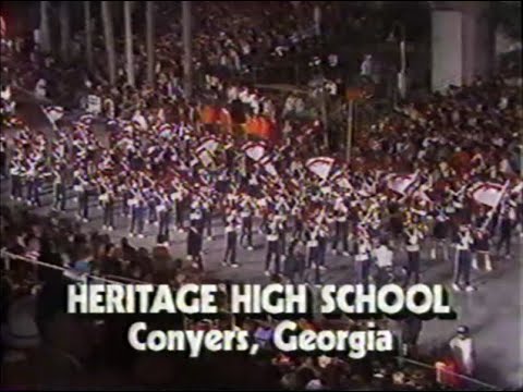Heritage High School Marching Band in the Orange Bowl Parade (Dec. 31st ...