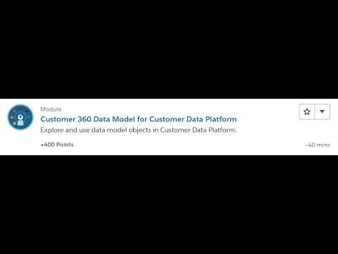 Customer 360 Data Model for Customer Data Platform [Salesforce ...