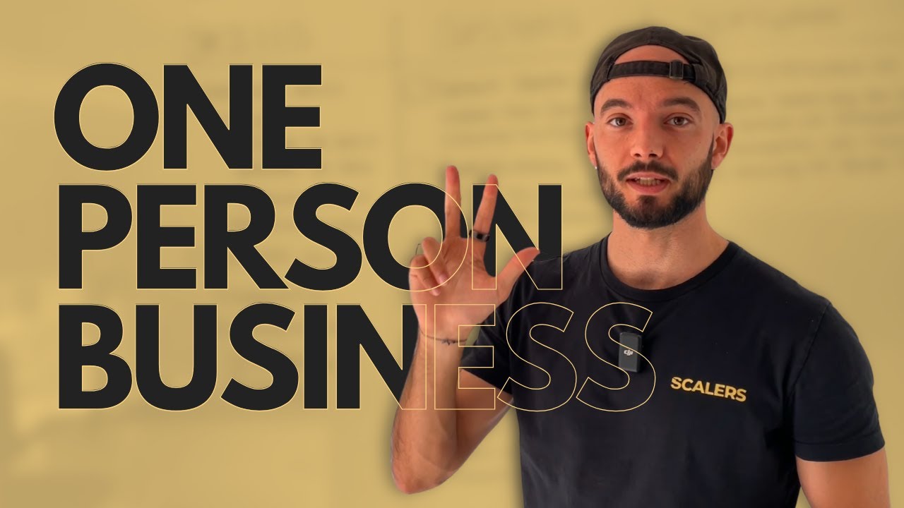 3 Steps to Start a ONE Person Business - YouTube
