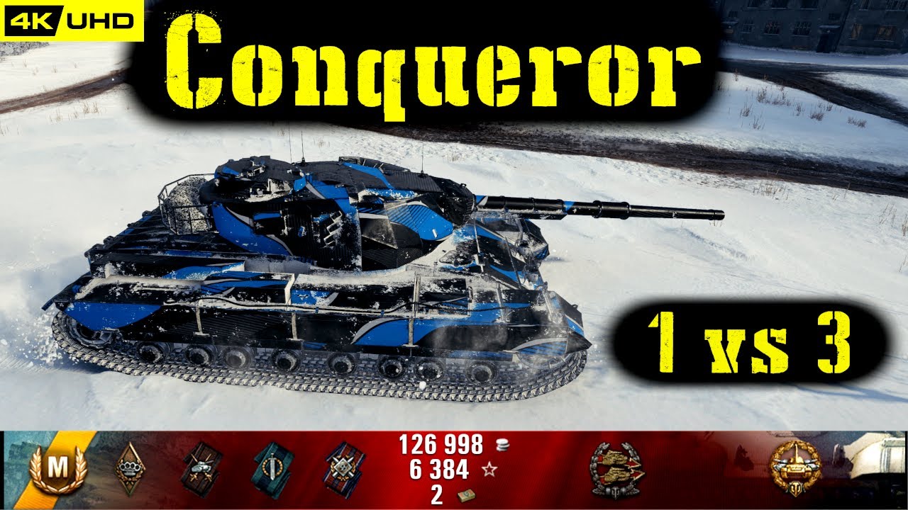 World of Tanks Conqueror Replay - 4 Kills 7.8K DMG(Patch 1.7.0) - YouTube