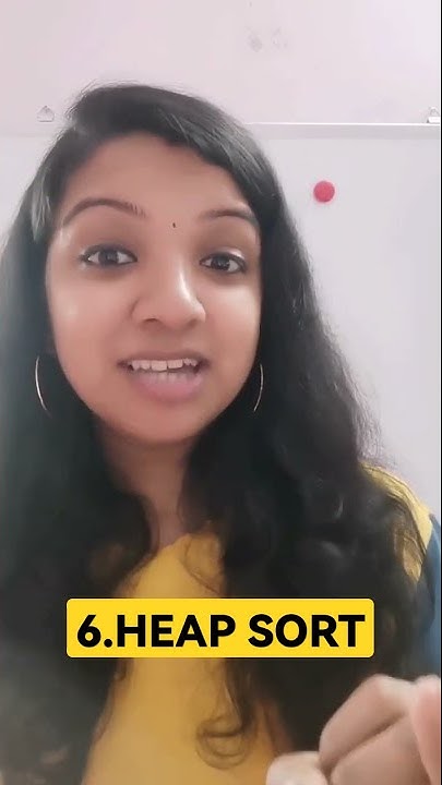 6.Heap sort - YouTube