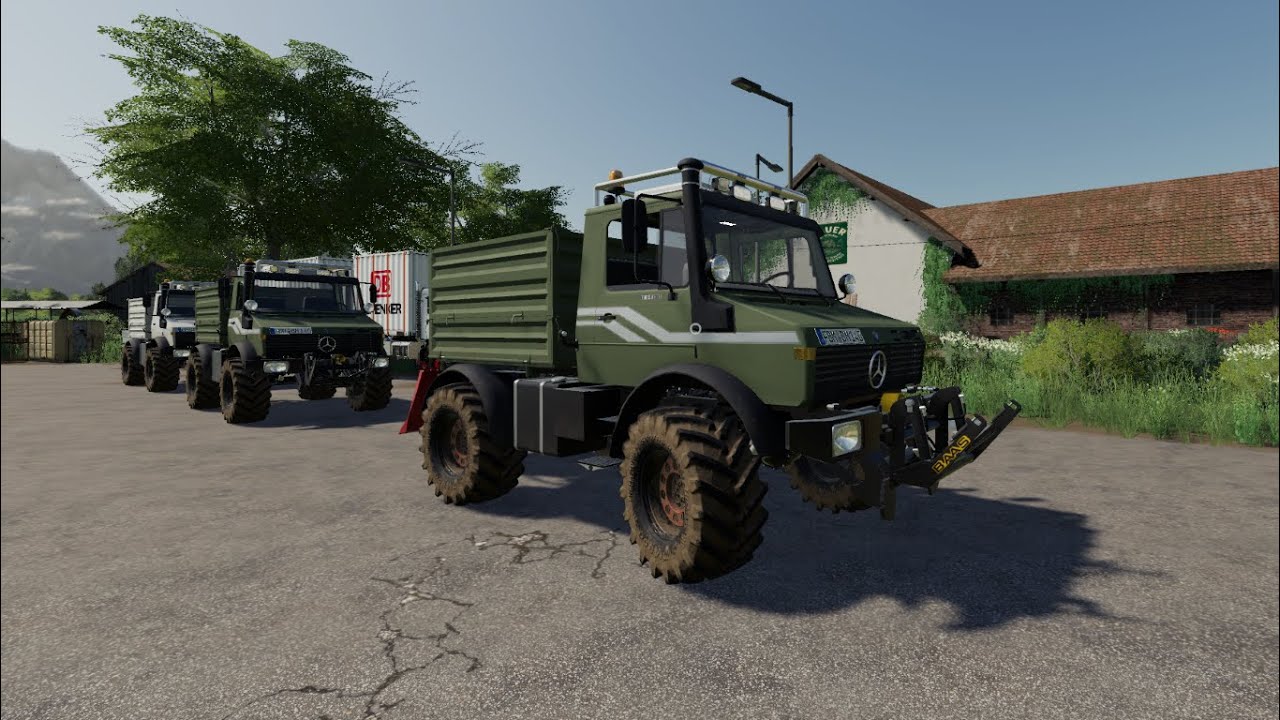 Mercedes Benz Unimog U1400 .. on Test Trail 1 .. - YouTube