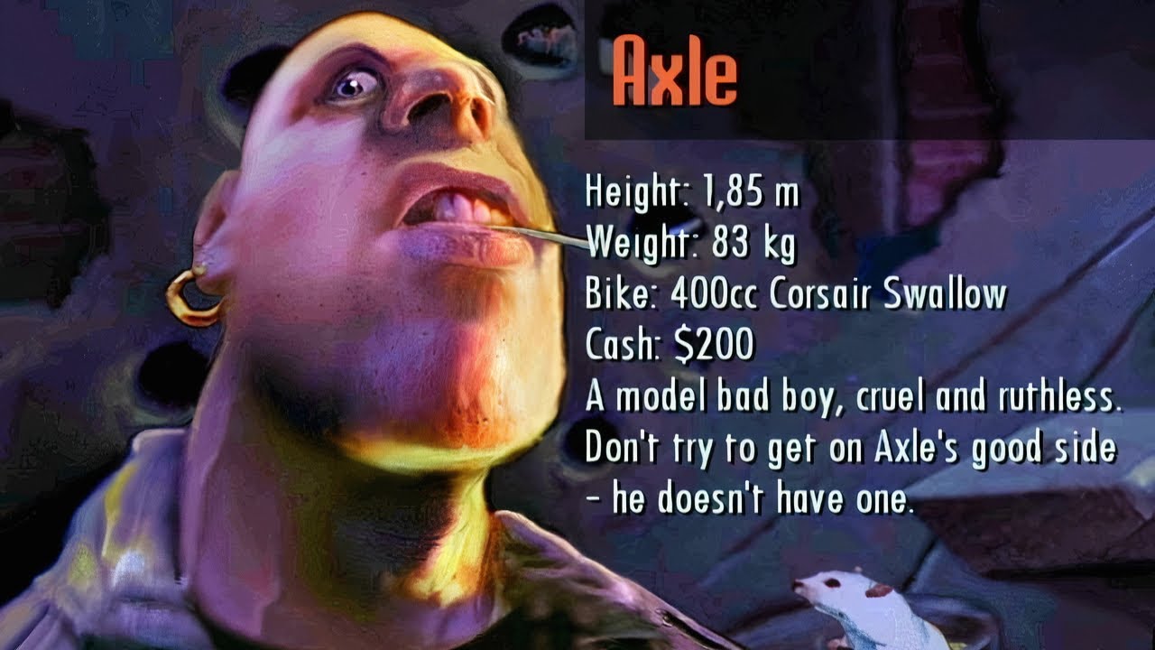 Road Rash - Axle - The City (Level 1) - YouTube