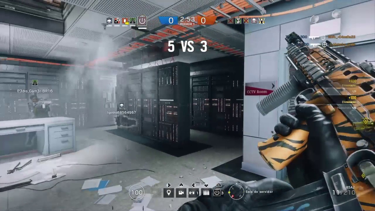 The Max Frag Movie #10 O player mais noob! [R6 no Ps4] - YouTube