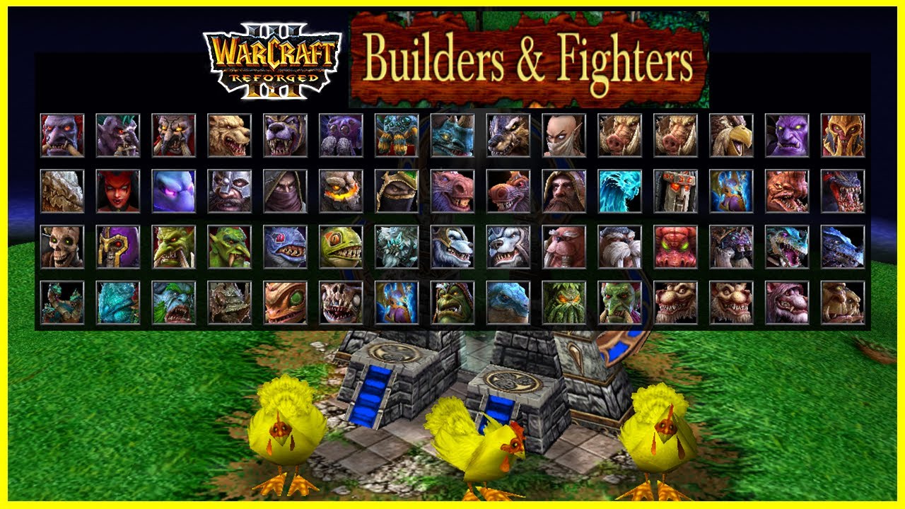 Warcraft 3 Reforged - Builders & Fighters ft. CanFight - YouTube
