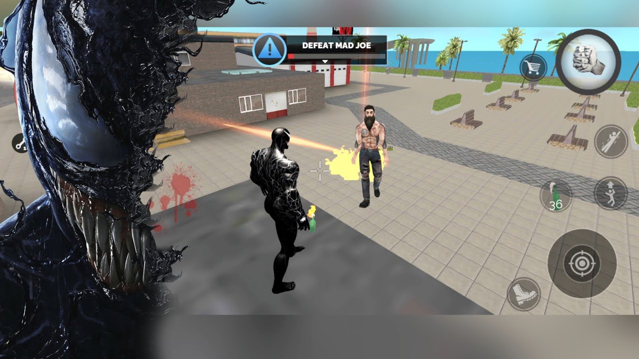 Venom Defeat Mad Joe in Vegas Crime Simulator 2 - IOS/Android GamePlay ...