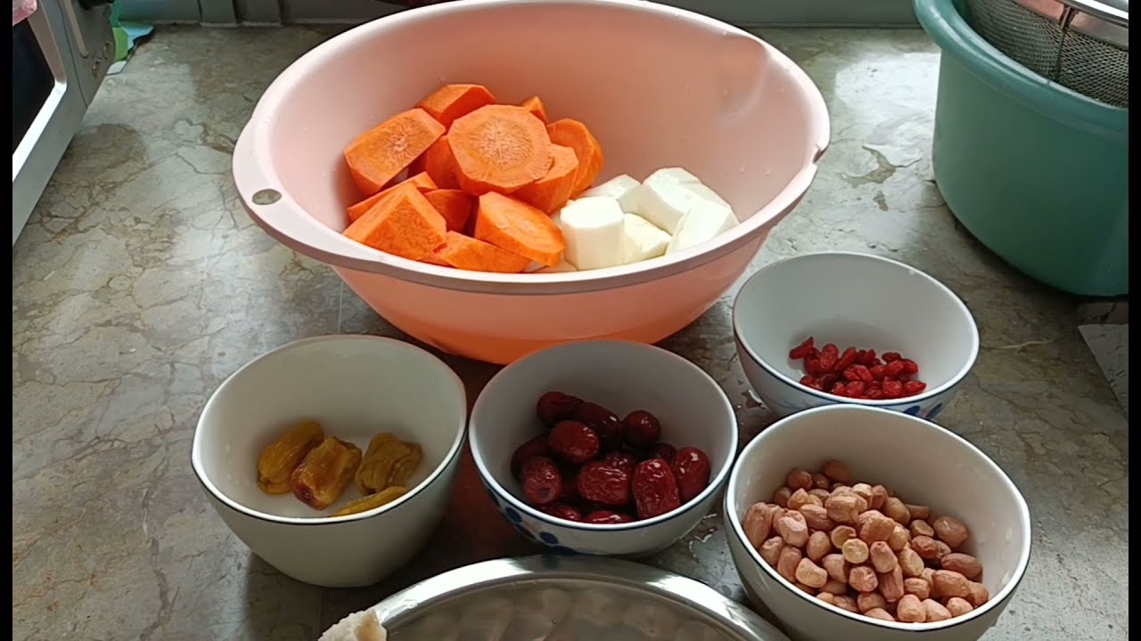 How to cook CHINESE YAM SOUP or HUAI SAN SOUP// Bevz Marcos - YouTube