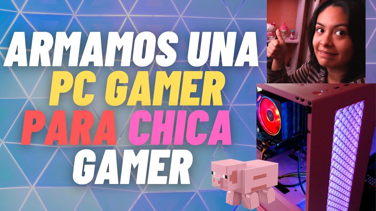 setup gaming rosa. armando su pc. - YouTube