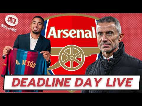 Arsenal latest news: Deadline Day live | Martinelli arrives in Saudi | Jesus and Nwaneri confirmed