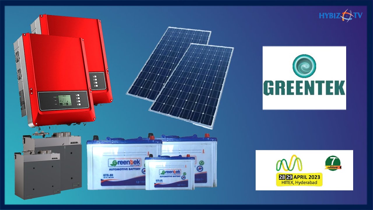 Solar Powered Products In India | Greentek | 7th Edition of RenewX ...