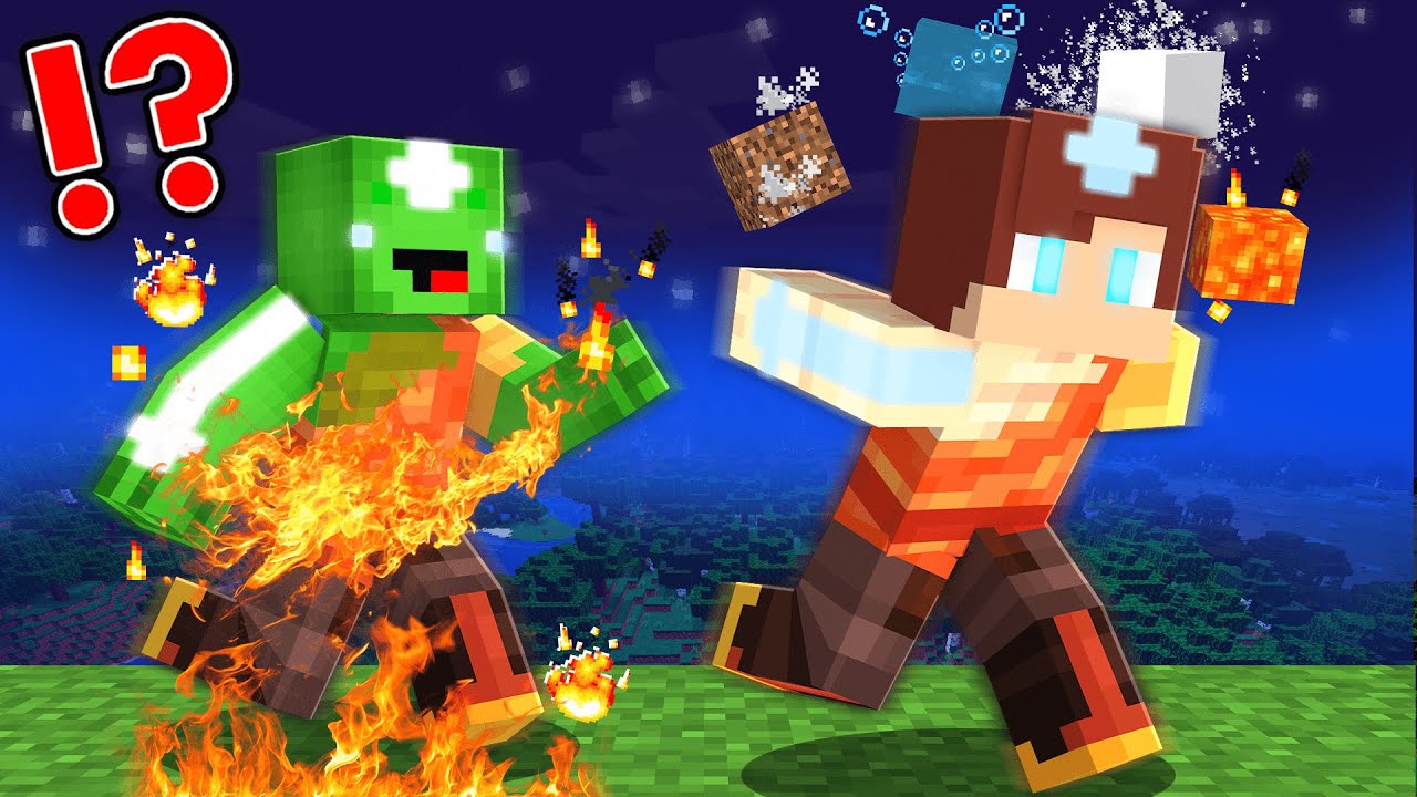 AVATAR MAIZEN Speedrunner VS Hunter in Minecraft! - Maizen - YouTube