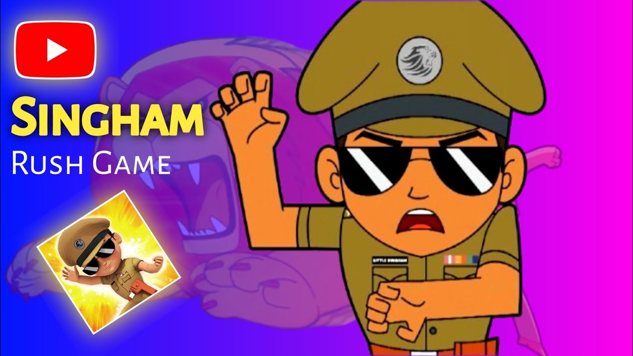 Little Singham | Fastest Run Ever Recorded! (iOS Android) No Voice ...
