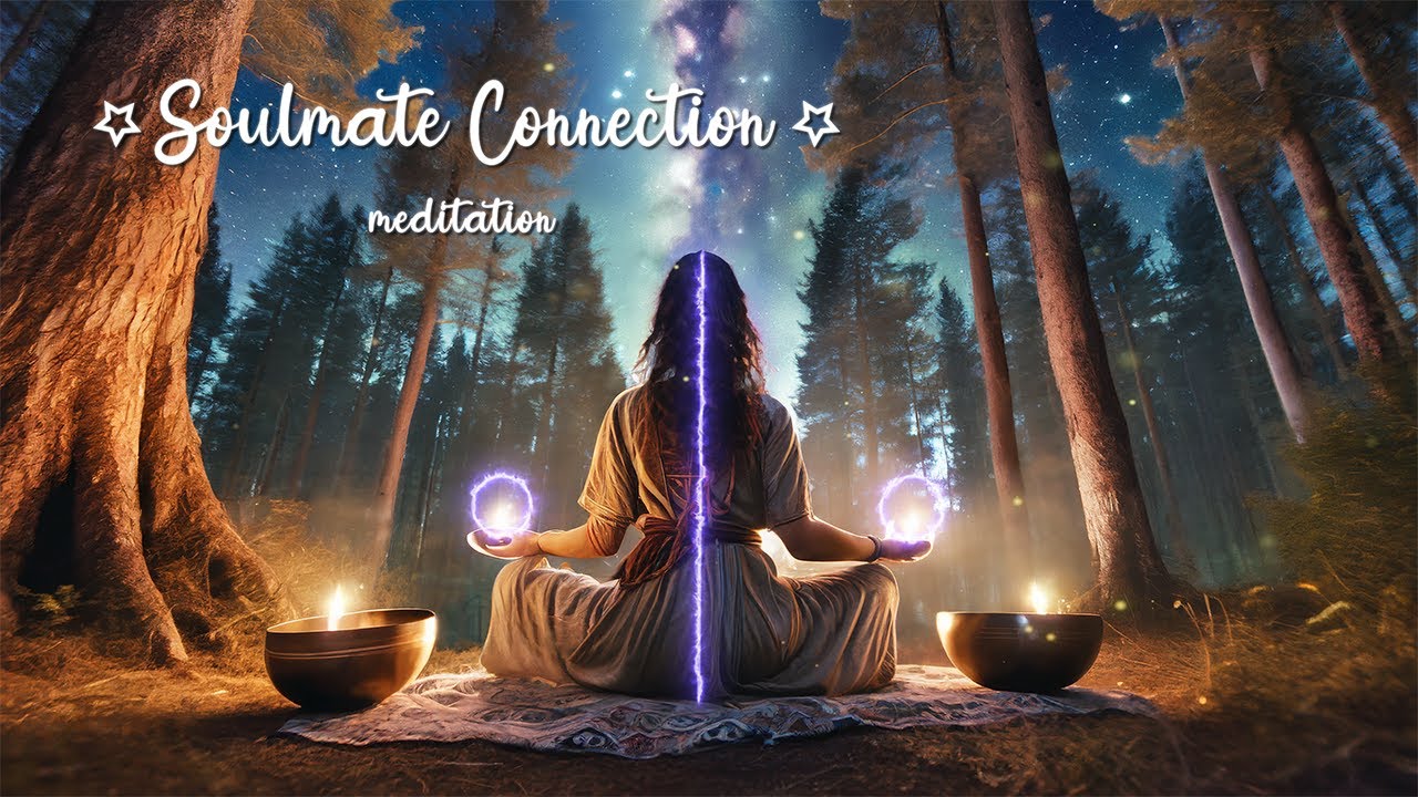 Shamanic Meditation ★︎ SOULMATE CONNECTION ★︎ Tibetan Bowls Sound Bath ...