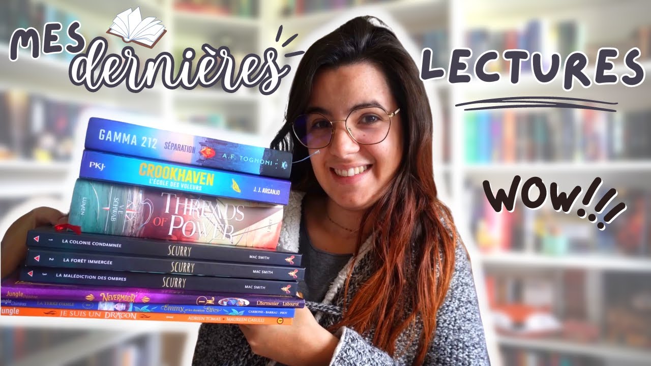 Je finis bien l'année avec ces lectures 😍📖 - YouTube