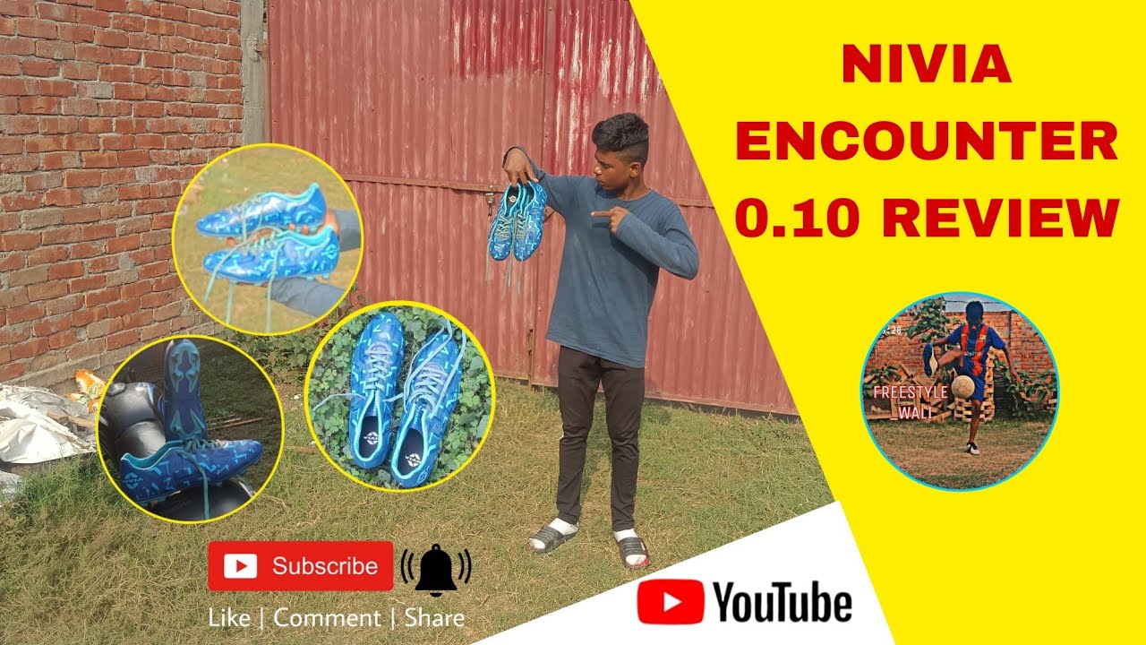 football shoes nivia encounter 0.10 review - YouTube