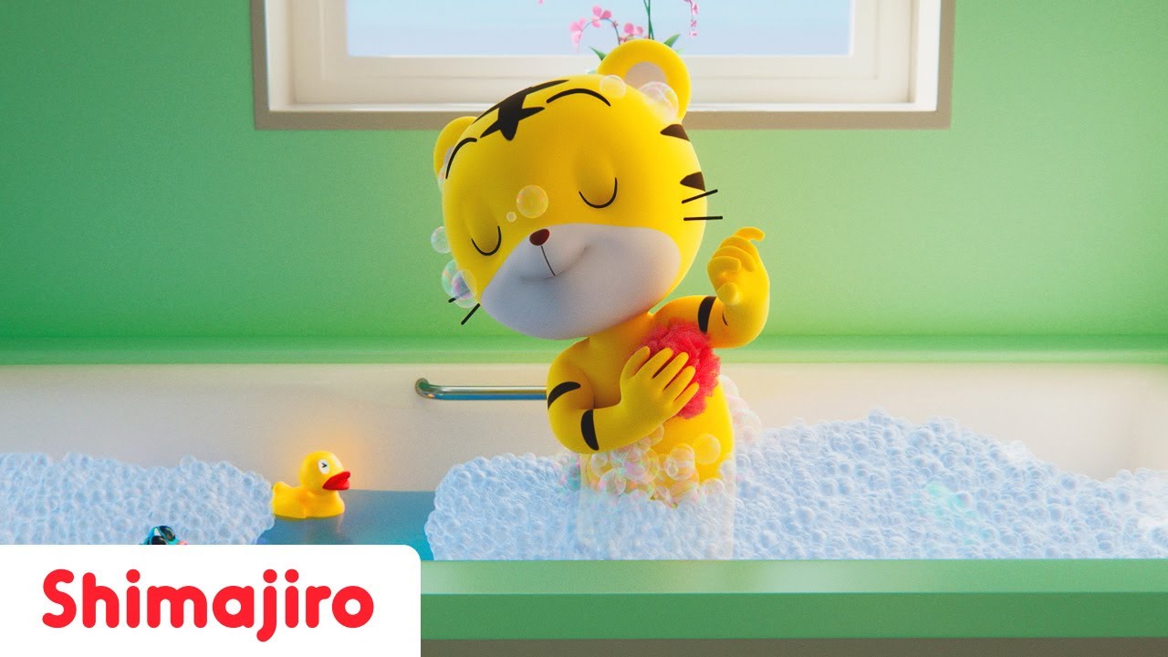 Be a Big Kid with Shimajiro! 🫧🛁 | Do it by Yourself with Shimajiro ...