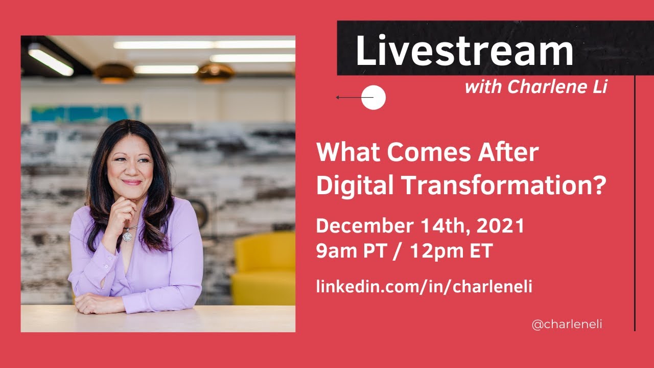 What Comes After Digital Transformation? - YouTube