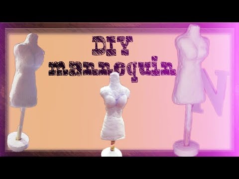DIY Mannequin Stand | Fashion & Design - YouTube