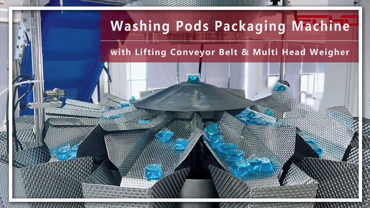 Premade Pouch Washing Pods Packaging Machine with Multi Head Weigher ...
